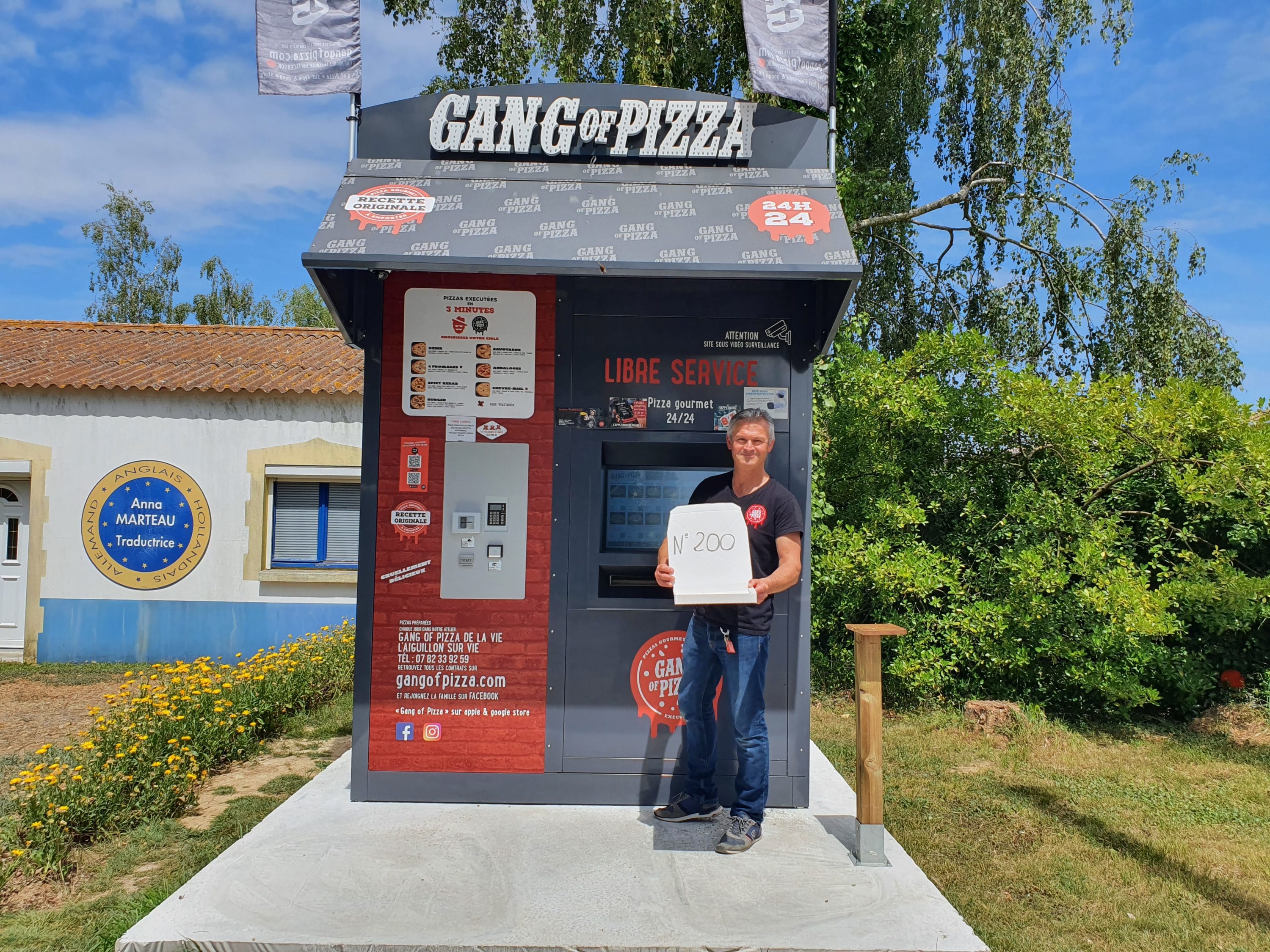Gang of Pizza - Les distributeurs partout en France